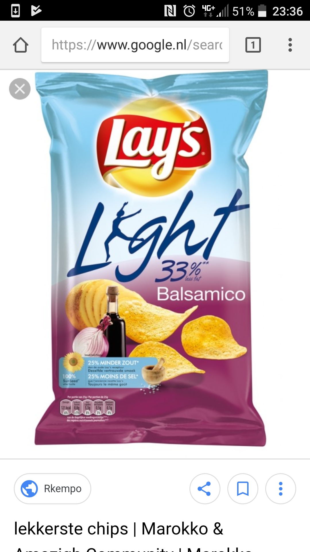 Kan ik balsamico light chips van lays nog ergens in Nederland kopen ...