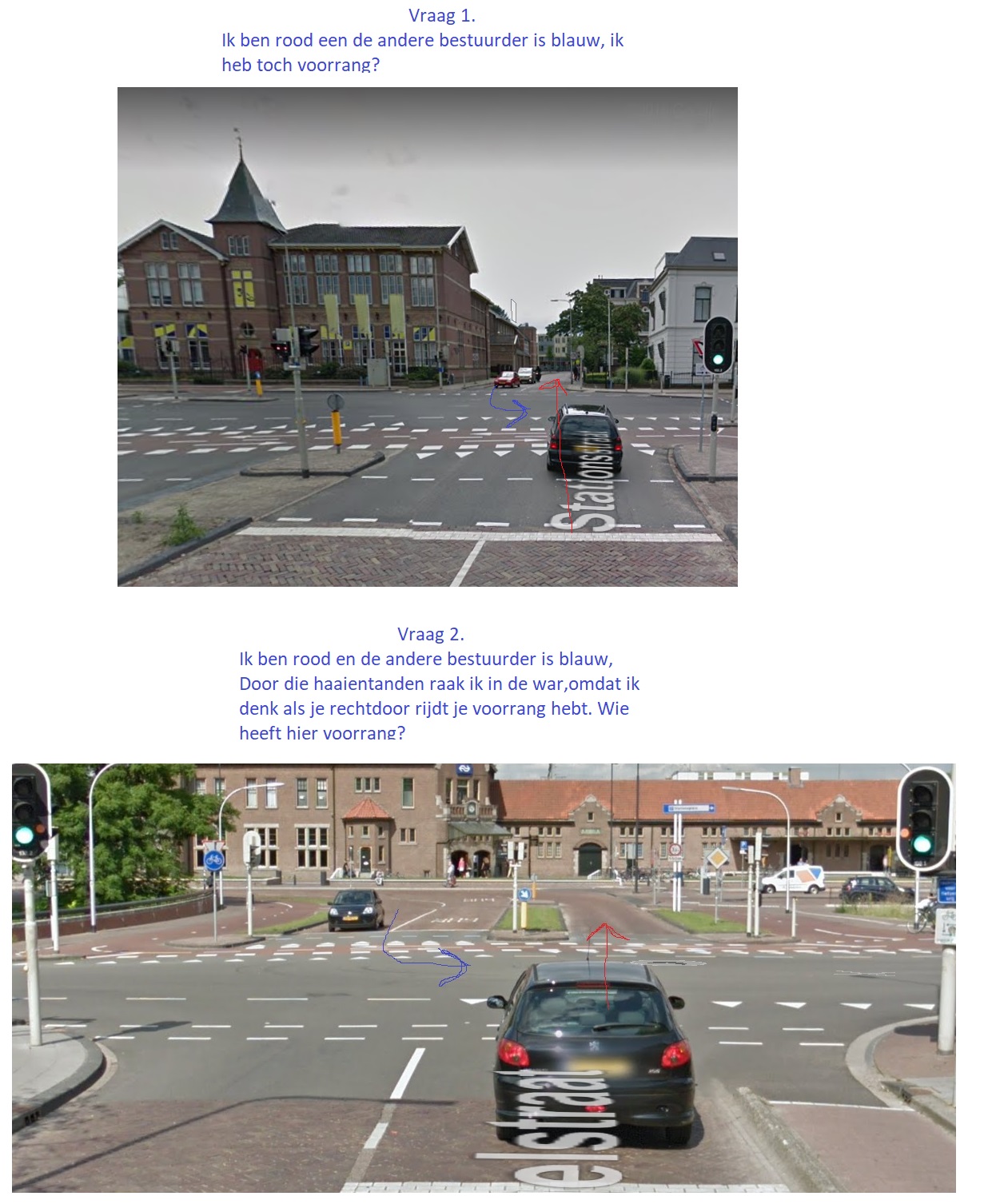 Wie heeft hier voorrang? - GoeieVraag