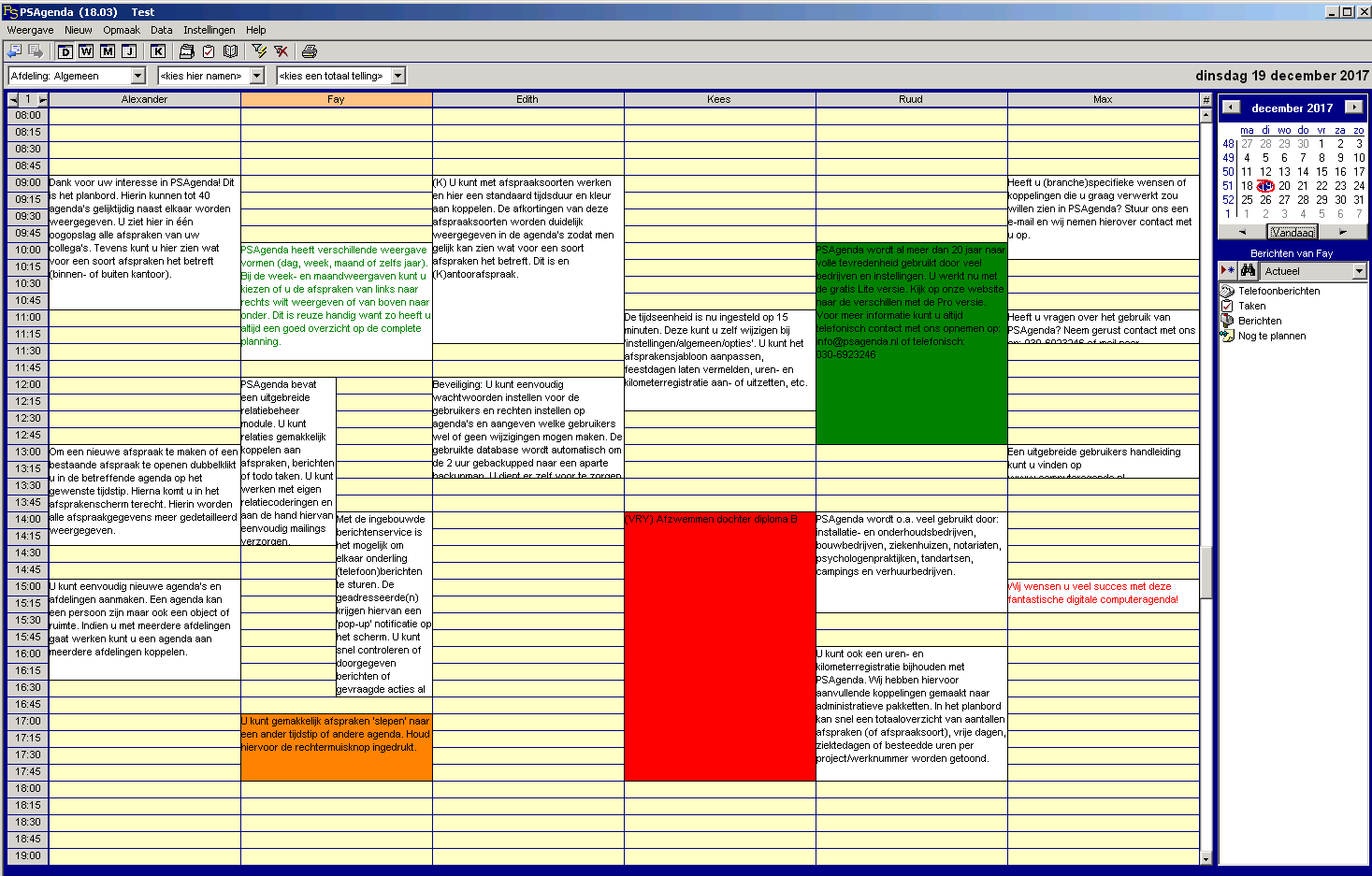 Waar vind ik een goeie zakelijke agenda voor op de computer? - GoeieVraag