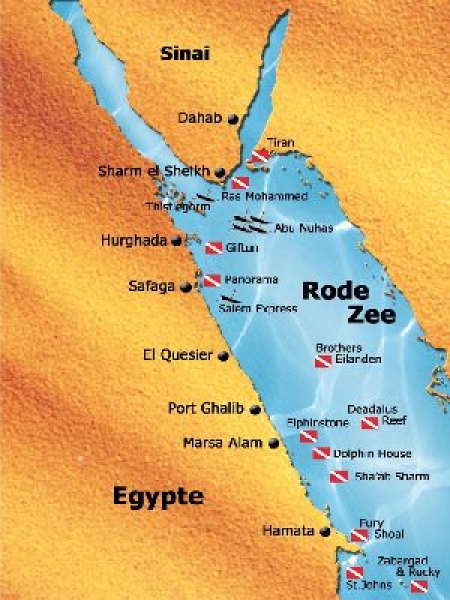 Rode Zee Startpagina-Vakantie Reizen in Egypte en Rode Zee